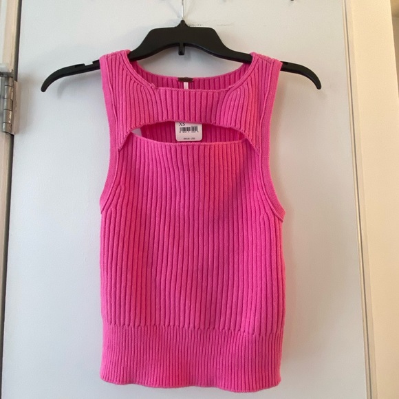 Free People | Tops | Free People Cut Out Tank | Poshmark